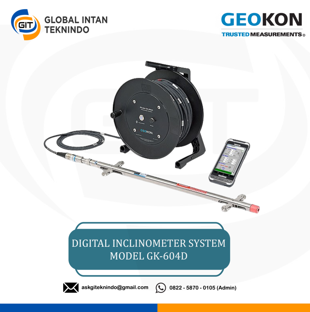 Geokon Digital Inclinometer System Model GK-604D » PT GLOBAL INTAN TEKNINDO