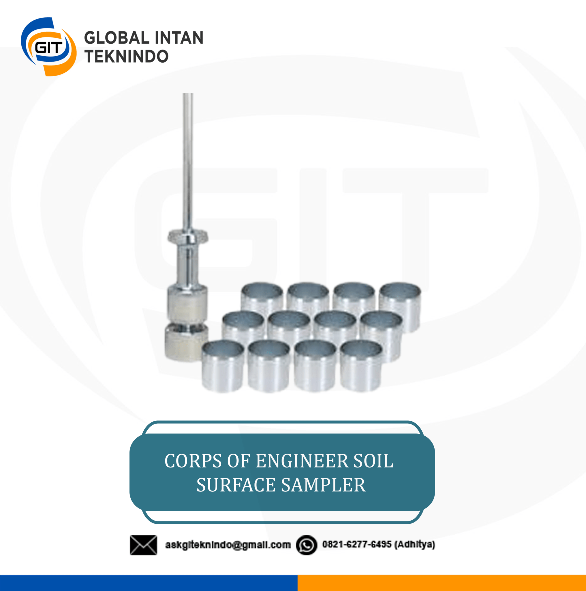 Corps Of Engineer Soil Surface Sampler » PT GLOBAL INTAN TEKNINDO