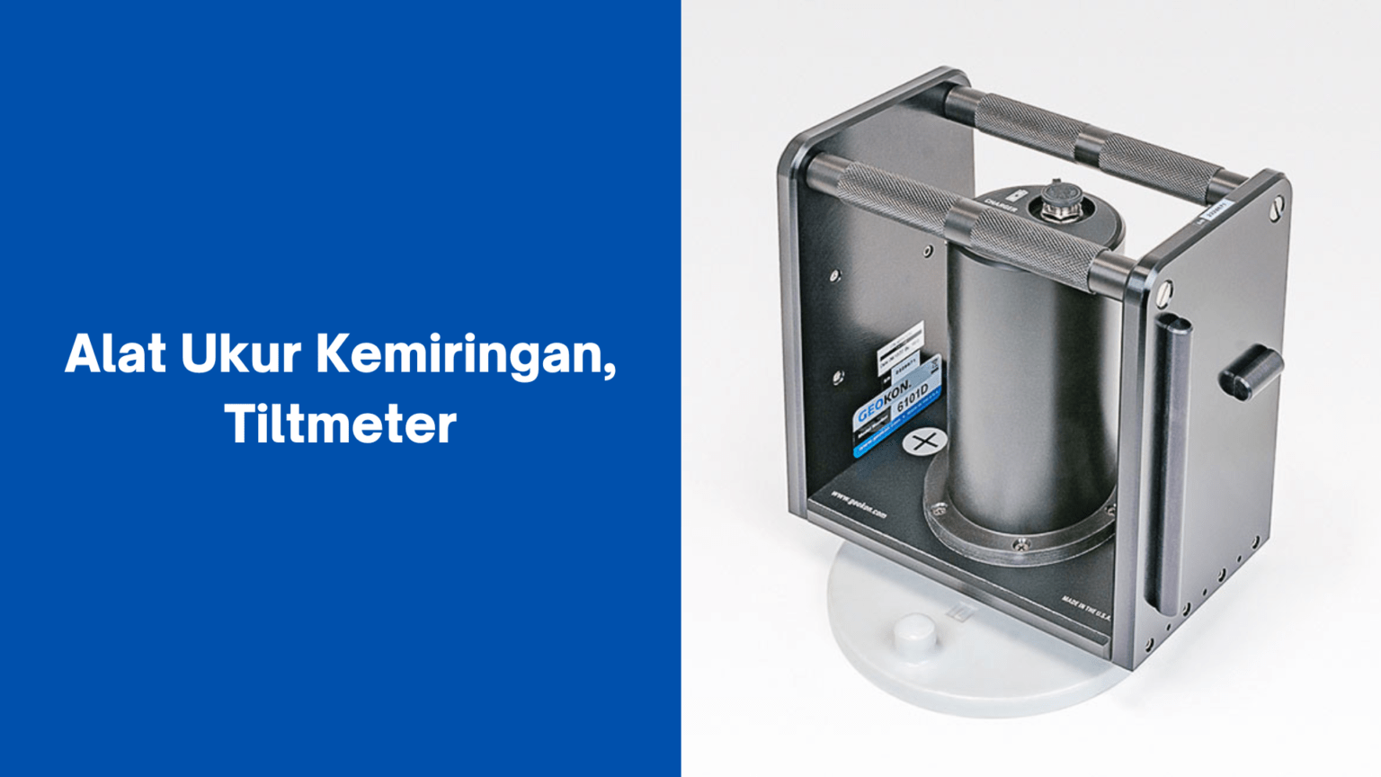 Alat Ukur Kemiringan, Tiltmeter » PT GLOBAL INTAN TEKNINDO
