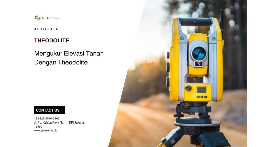 Mengukur Elevasi Tanah Dengan Theodolite